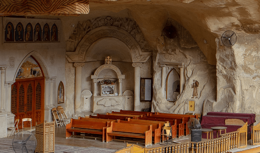 St Simon church tour in Cairo Garbage city